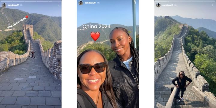 In Pictures: Coco Gauff & mother Candi spend valuable bonding time ...