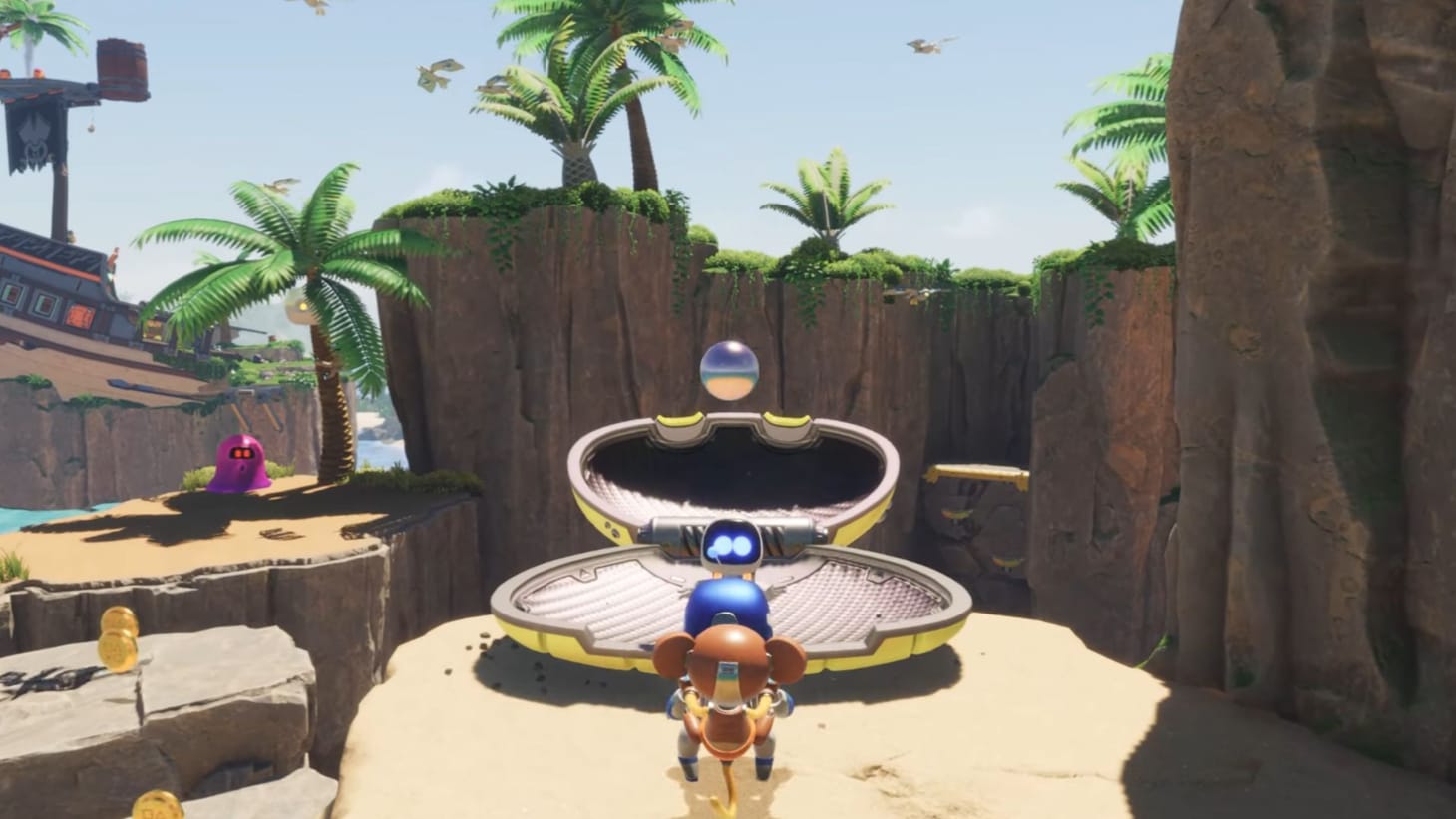 Astro Bot Go-Go Archipelago level walkthrough: All bots and puzzle piece locations