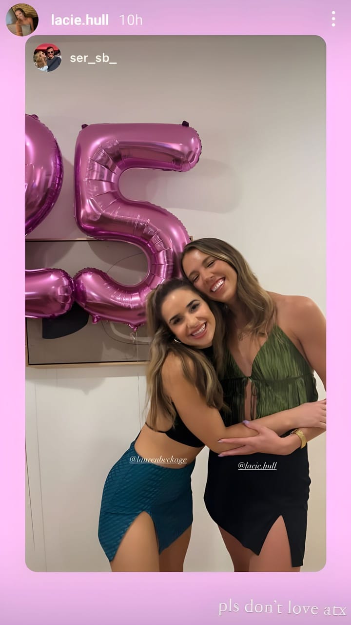 In Photos: Lexie Hull's twin sister Lacie Hull "too old for Leonardo DiCaprio" as she shares ...