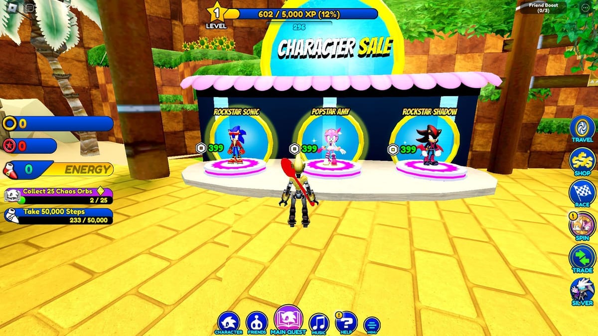 Sonic Speed Simulator Music Event: Battle of The Bands, Hidden Music ...