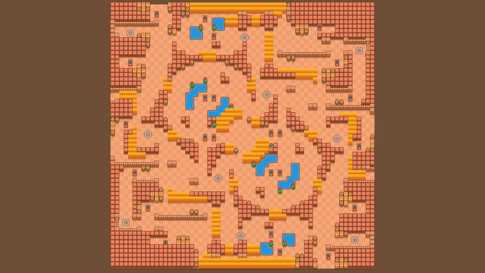 All Duo Showdown Maps in Brawl Stars