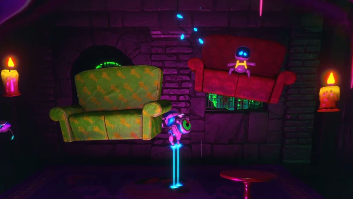 Astro Bot Spooky Time Casino level walkthrough: All bots and puzzle ...