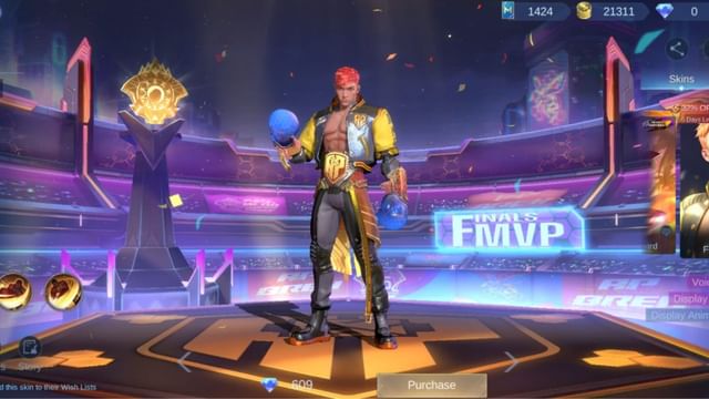 Mobile Legends Bang Bang's first FMVP skin launched: Availability and price explained