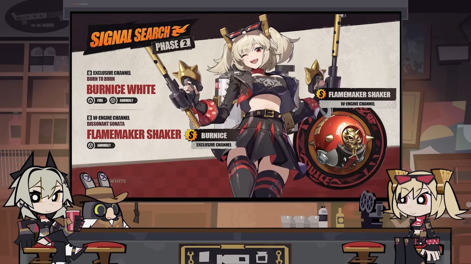 Time until Burnice releases in Zenless Zone Zero