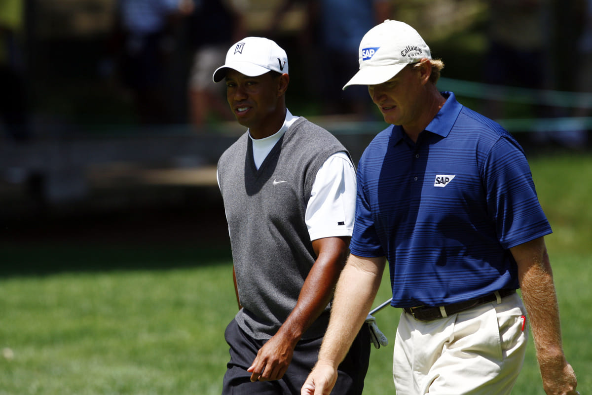 WATCH: Tiger Woods’ legendary playoff battle against Ernie Els from 2000
