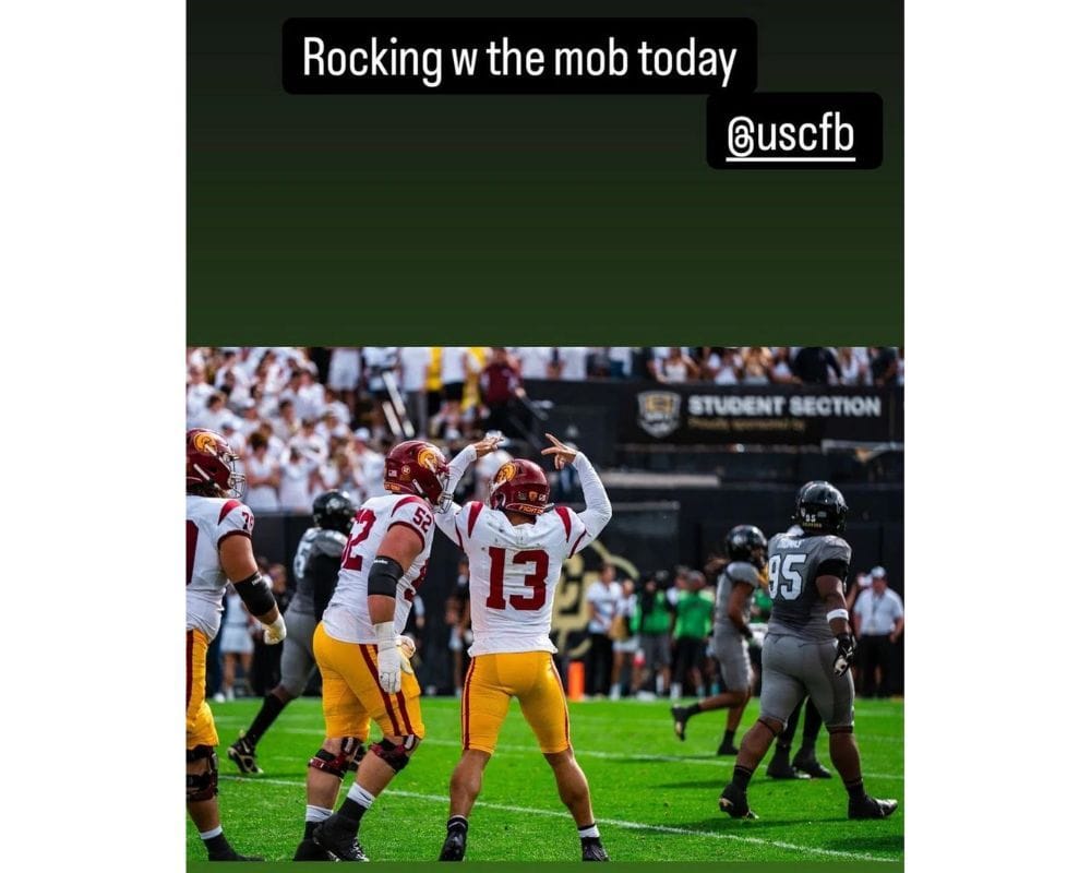 Kyron Hudson: “You’re insane”: Former USC QB Caleb Williams in awe of ...