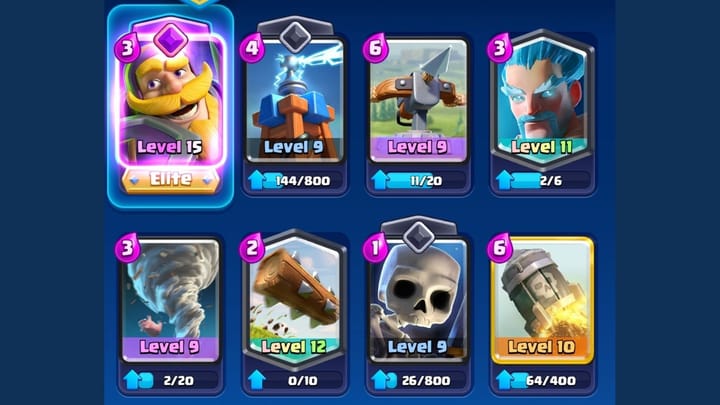 Best X-Bow decks in Clash Royale