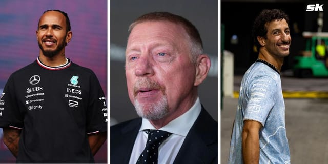 Boris Becker sends a message to F1 legend Lewis Hamilton as Brit bids ...