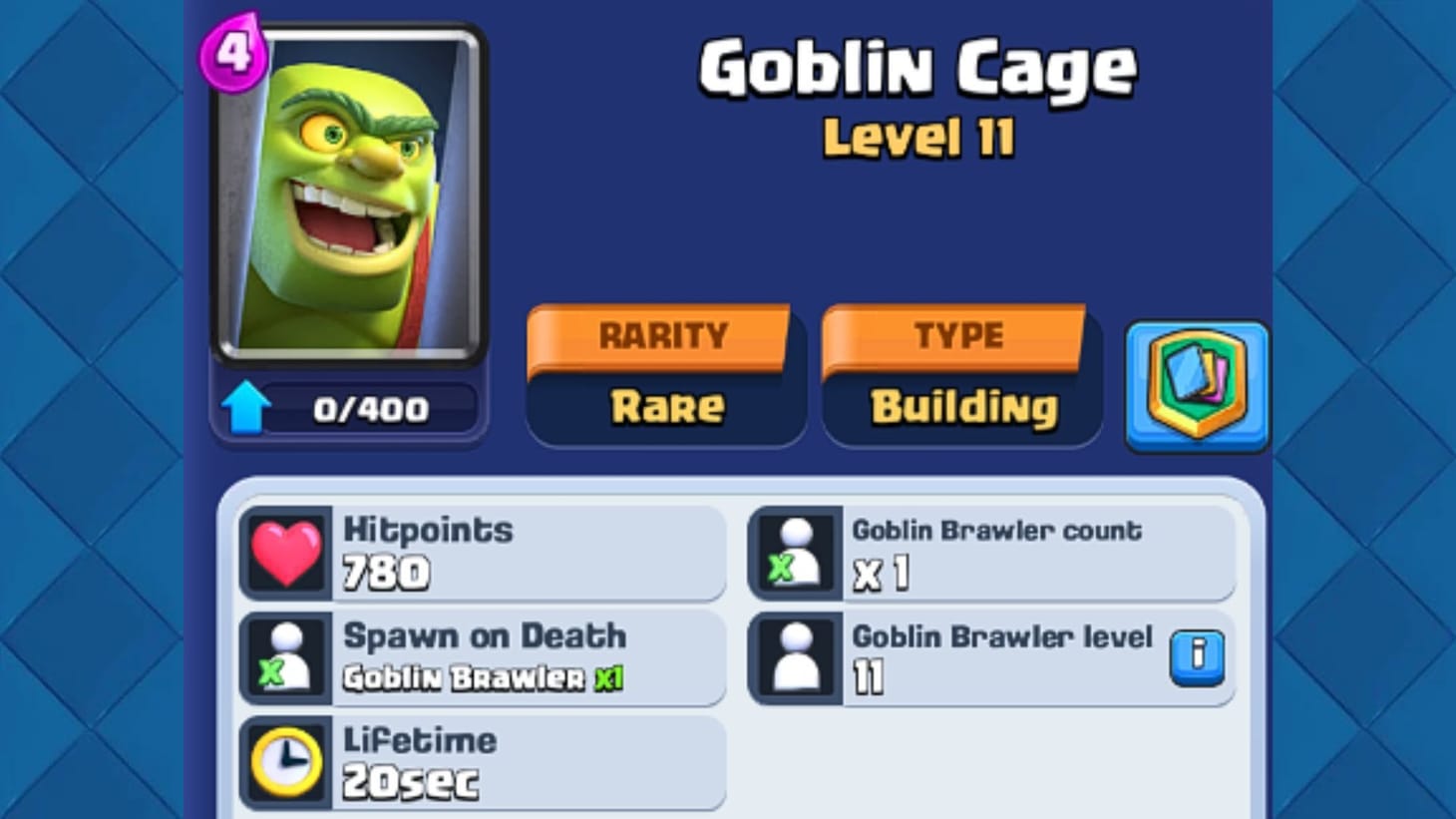 building cards in Clash Royale: All Building Cards in Clash Royale