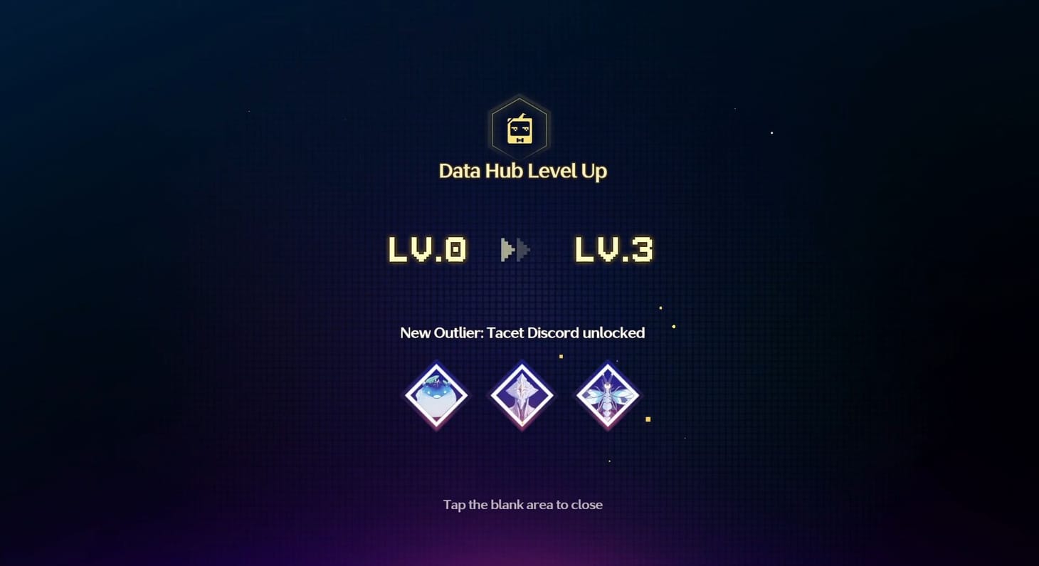 Wuthering Waves Data Hub level-up guide and rewards