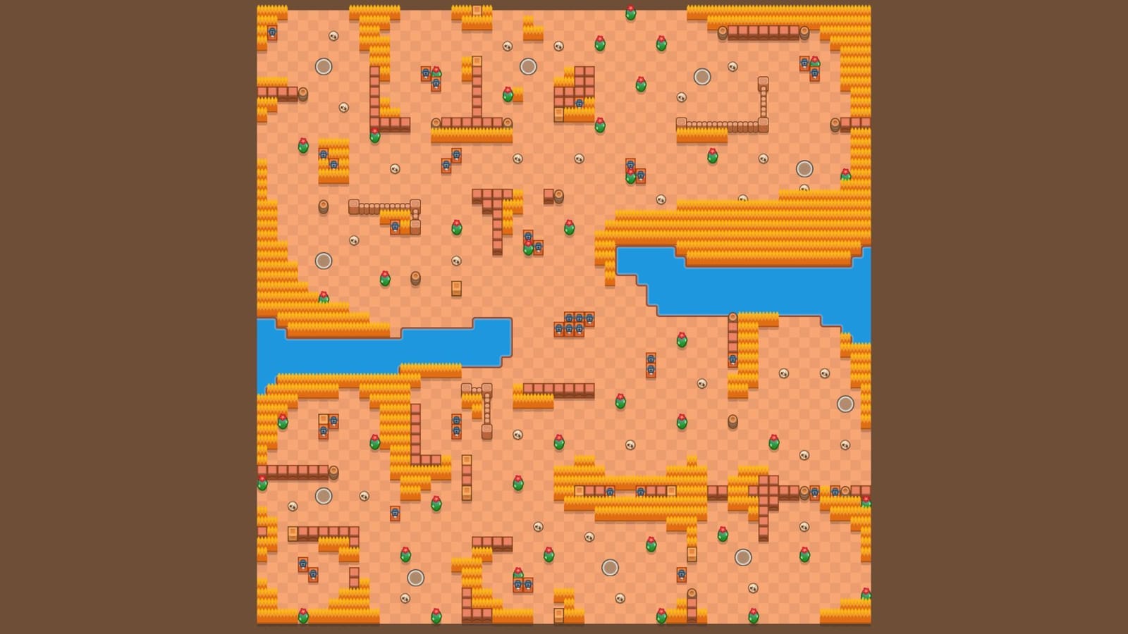 All Duo Showdown Maps in Brawl Stars