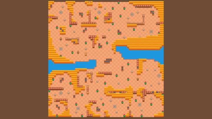 All Duo Showdown Maps in Brawl Stars