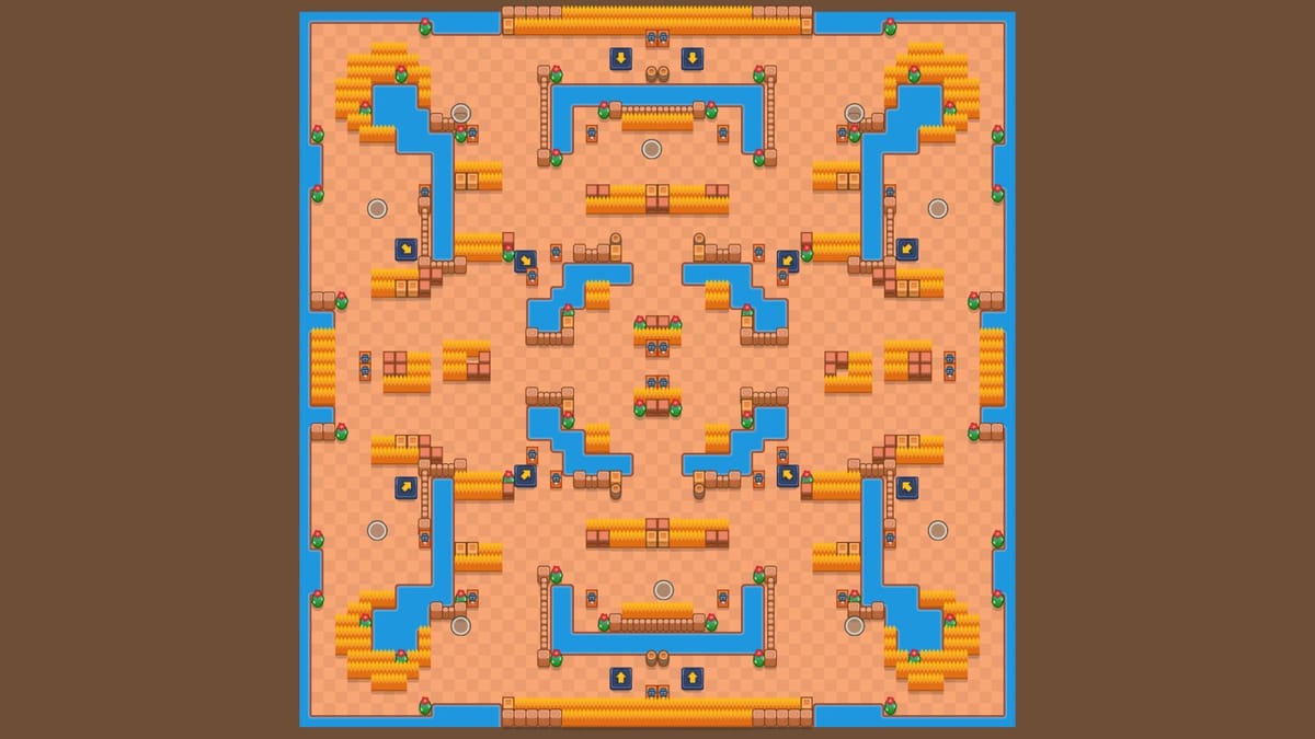 All Duo Showdown Maps in Brawl Stars