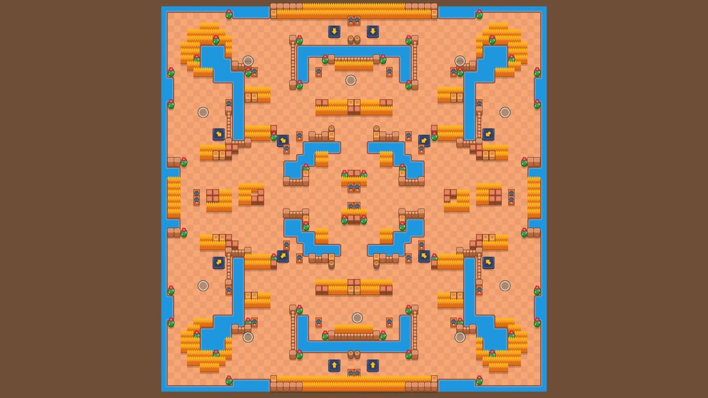 All Duo Showdown Maps in Brawl Stars