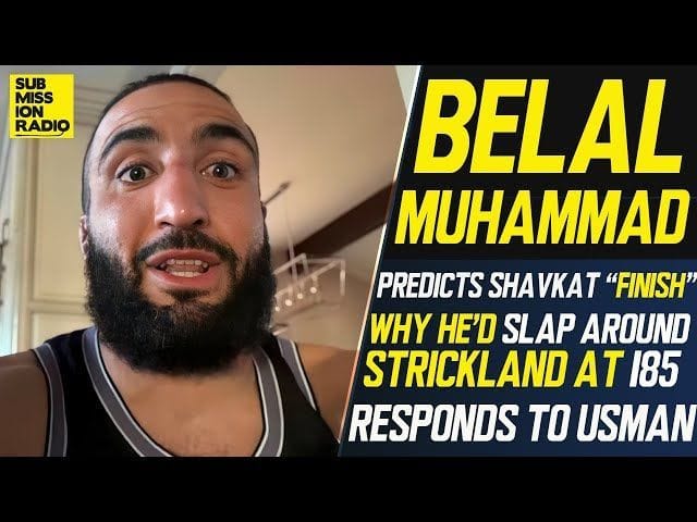 Belal Muhammad believes defeating Leon Edwards in Manchester was ...