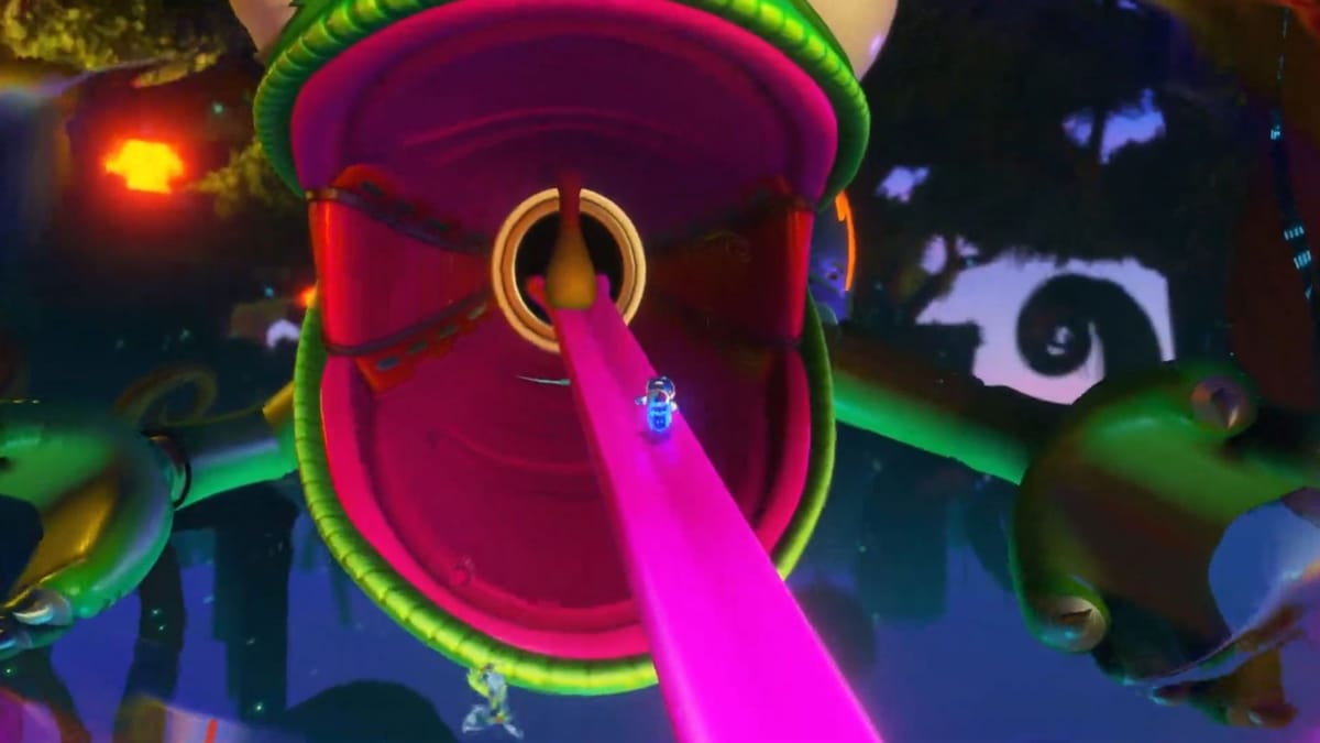 Astro Bot Mecha Leon boss walkthrough