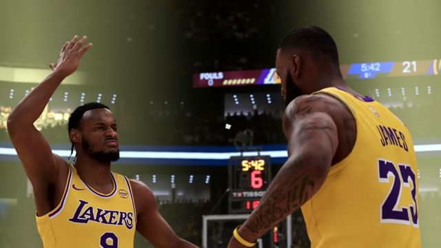 NBA 2K25: Los Angeles Lakers player ratings