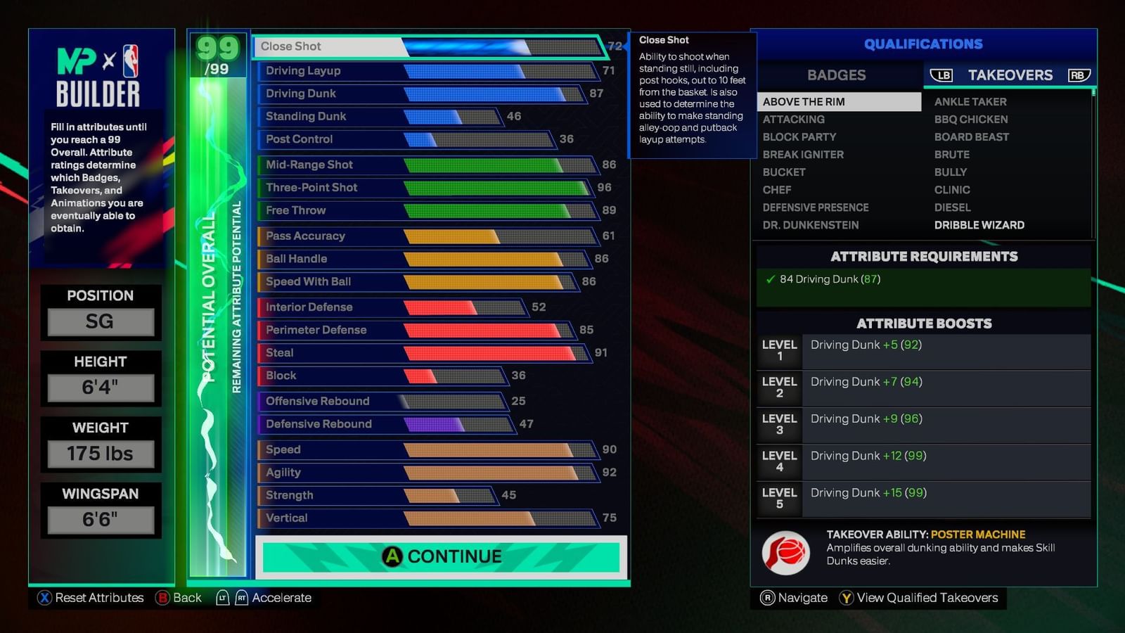 Best Shooting Guard build in NBA 2K25: How to build the best player?