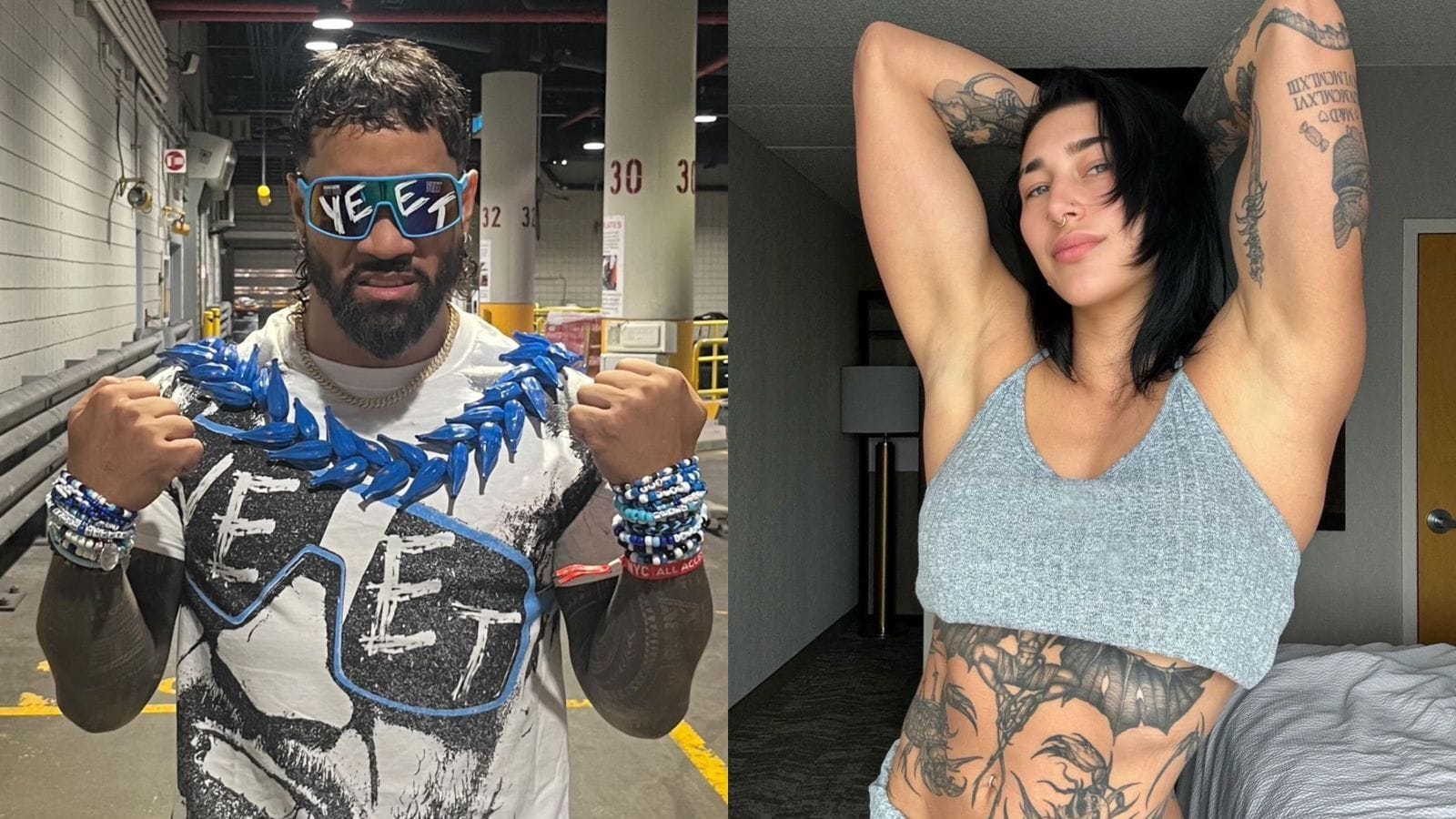 Rhea Ripley sends a message after Jey Uso wins the #1 contender's match ...