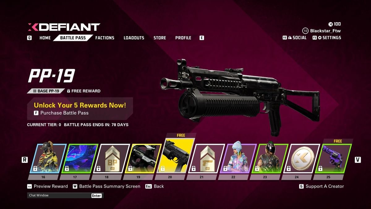 Best PP-19 loadout in XDefiant (Season 2)