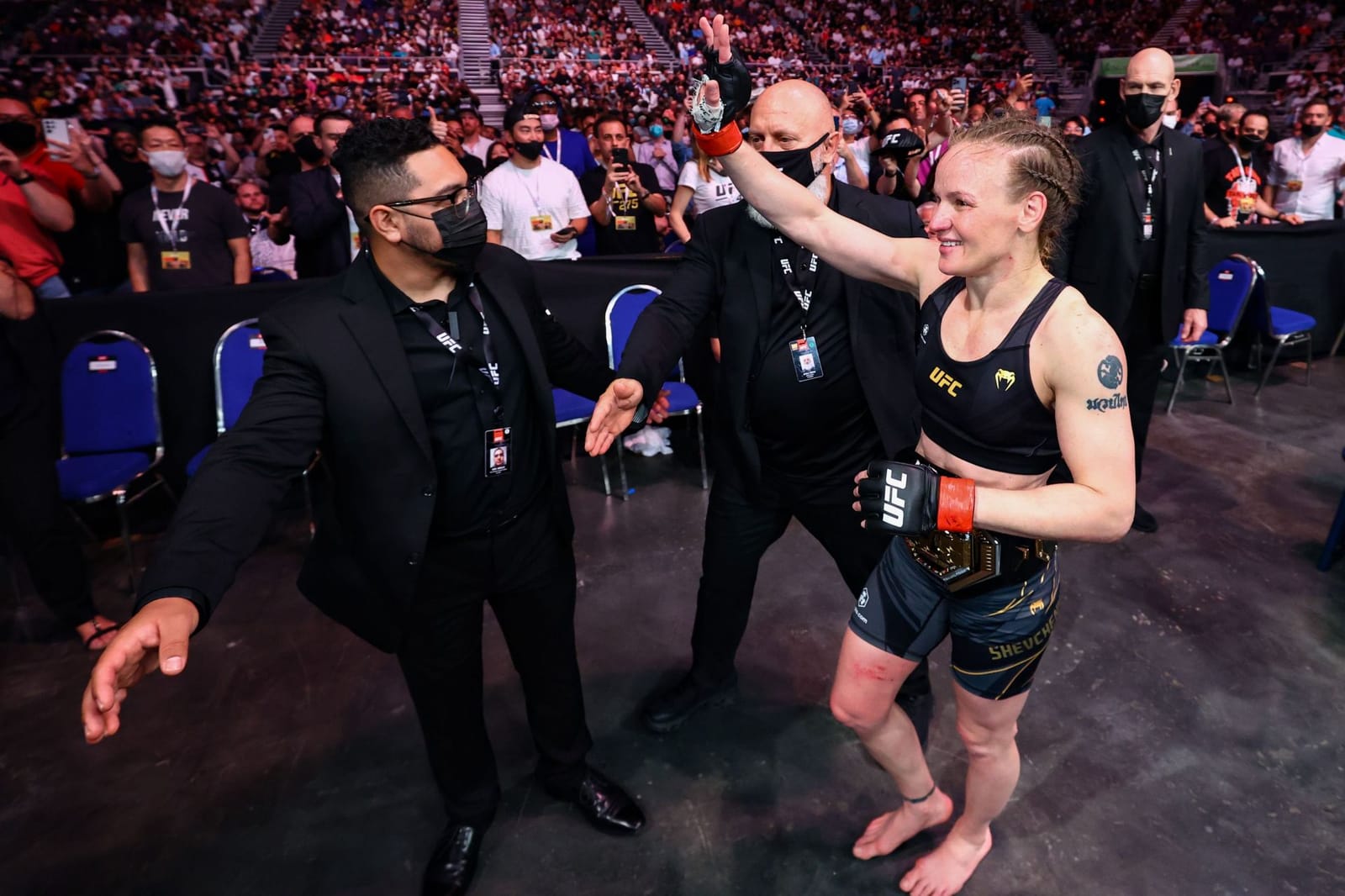 Valentina Shevchenko's parents