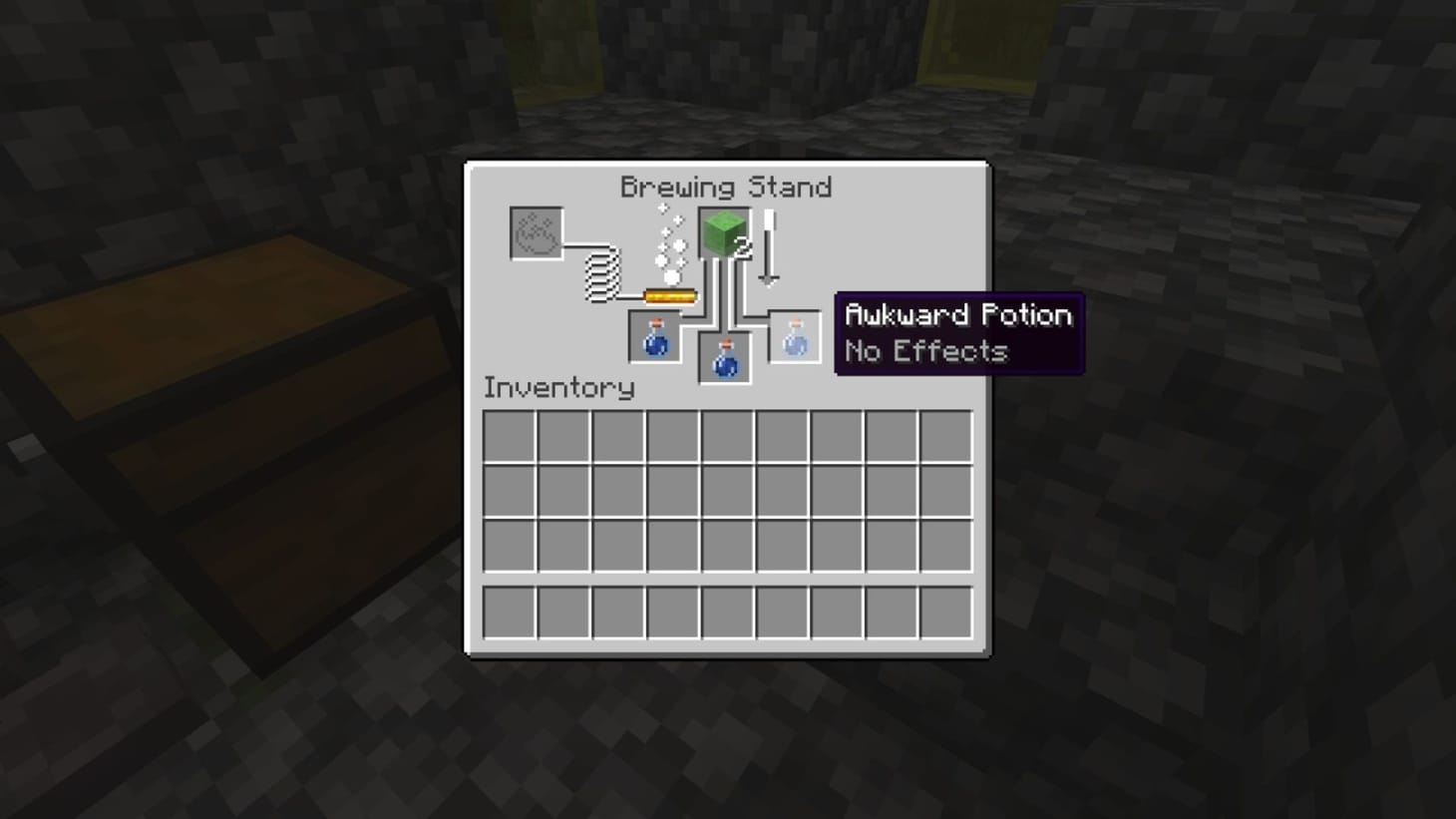 How to make Minecraft oozing potion