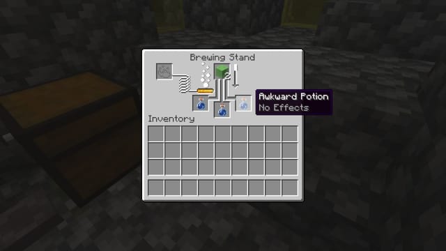 How to make Minecraft oozing potion