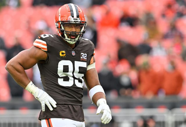 Where did Myles Garrett go to college?