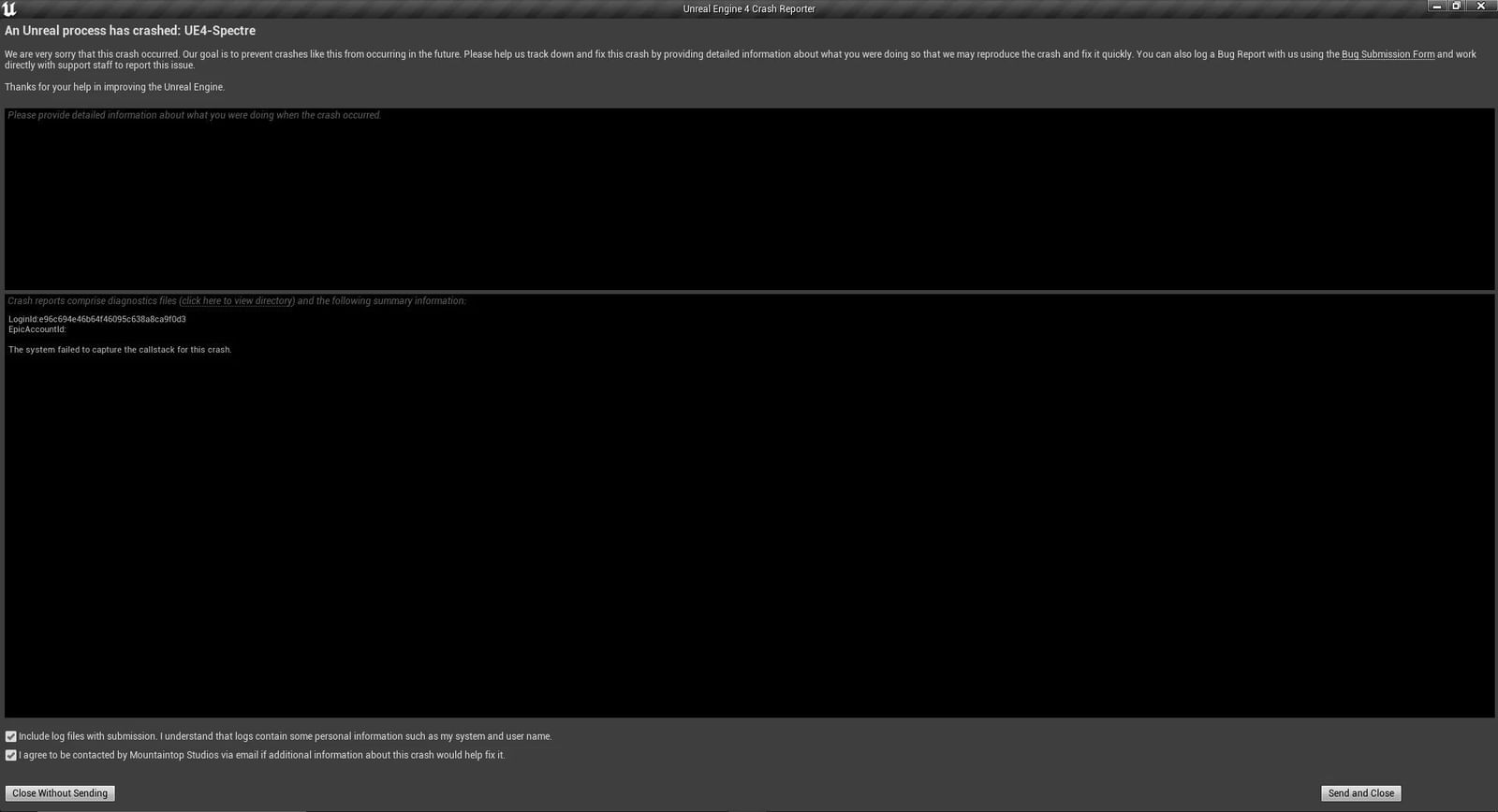 Spectre Divide "UE4- Spectre" error: Possible reasons and fixes