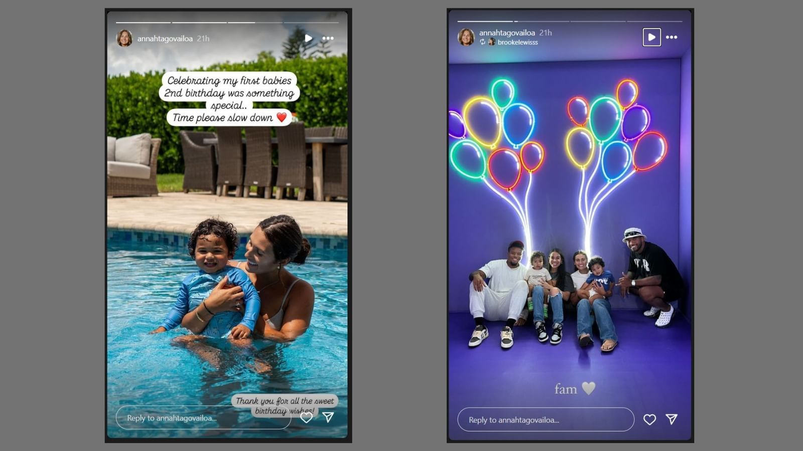 IN PHOTOS: Tua Tagovailoa's wife Annah shares BTS from son Ace's 2nd ...