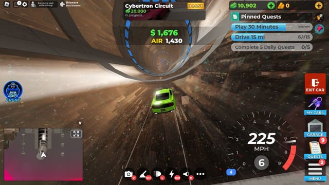 How to get Transformers Cars in Drive World