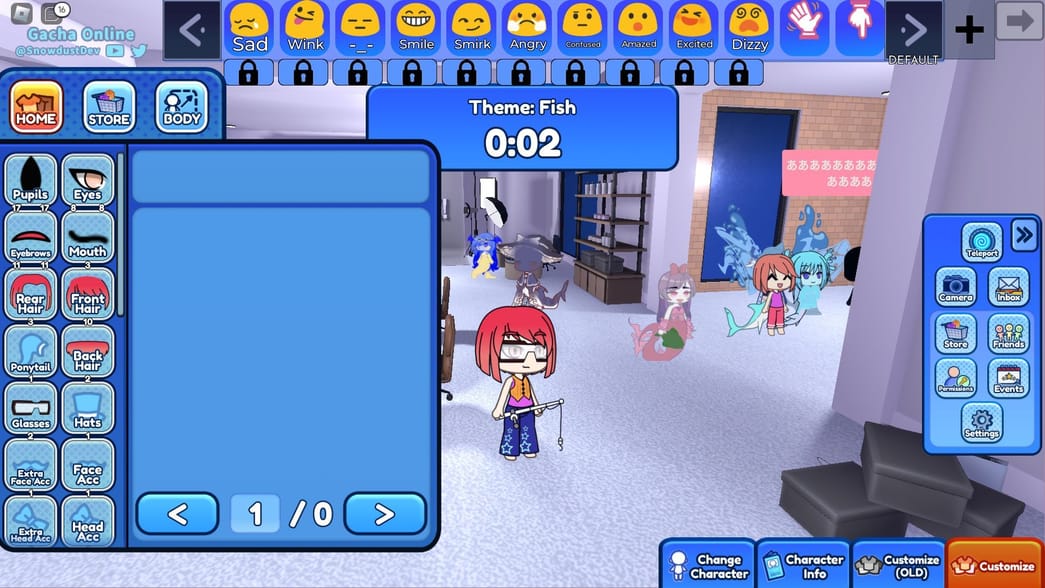 Gacha Online RP: Fashion Minigame guide