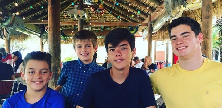 Alex Ojeda’s Family - Father, Mother, and Brothers