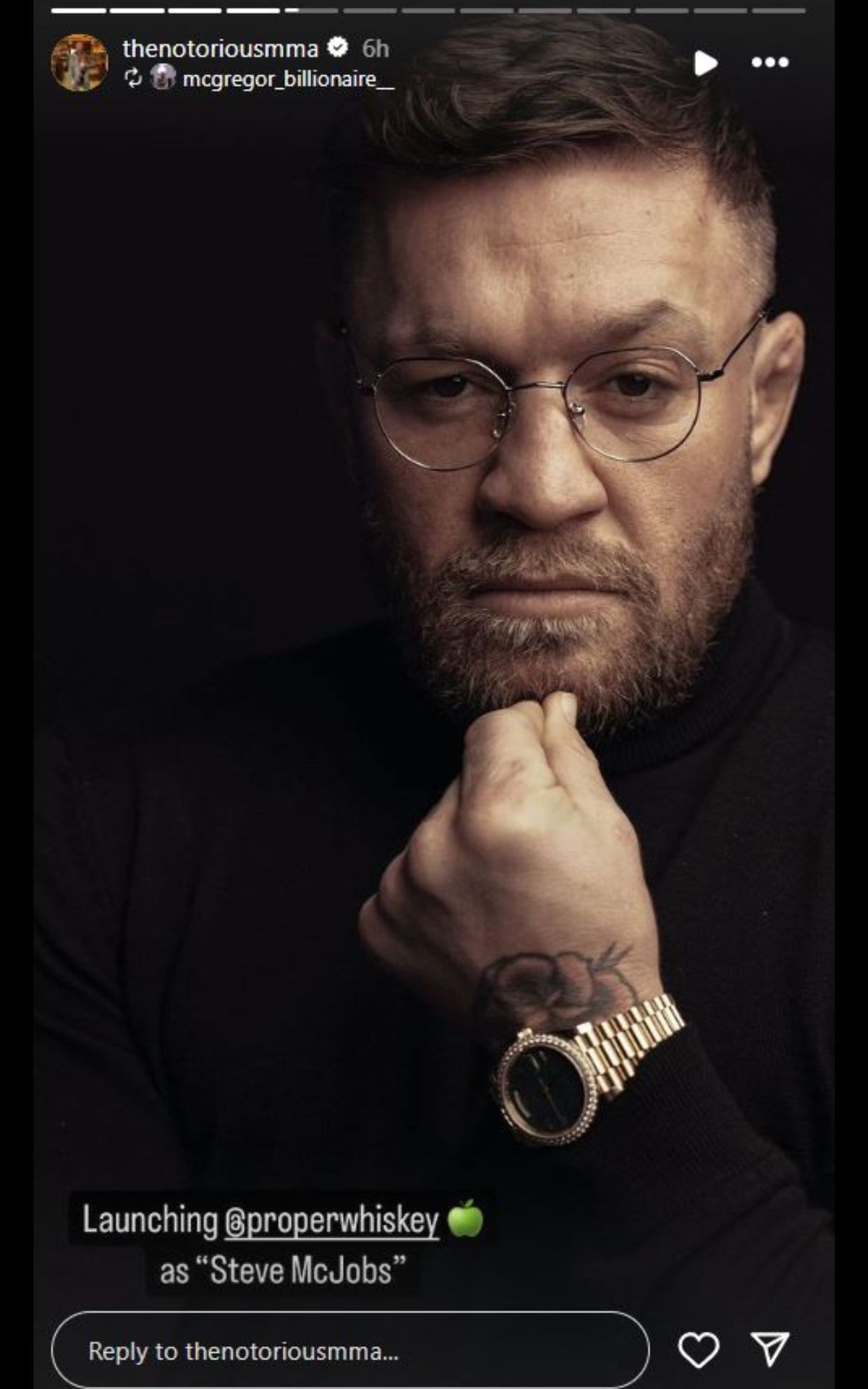 Conor McGregor draws inspiration from Steve Jobs while discussing ...