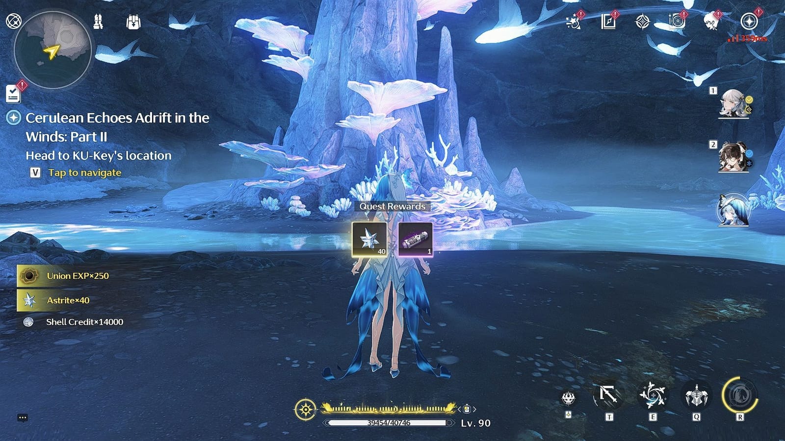 Wuthering Waves Cerulean Echoes Adrift in the Winds Part II quest guide