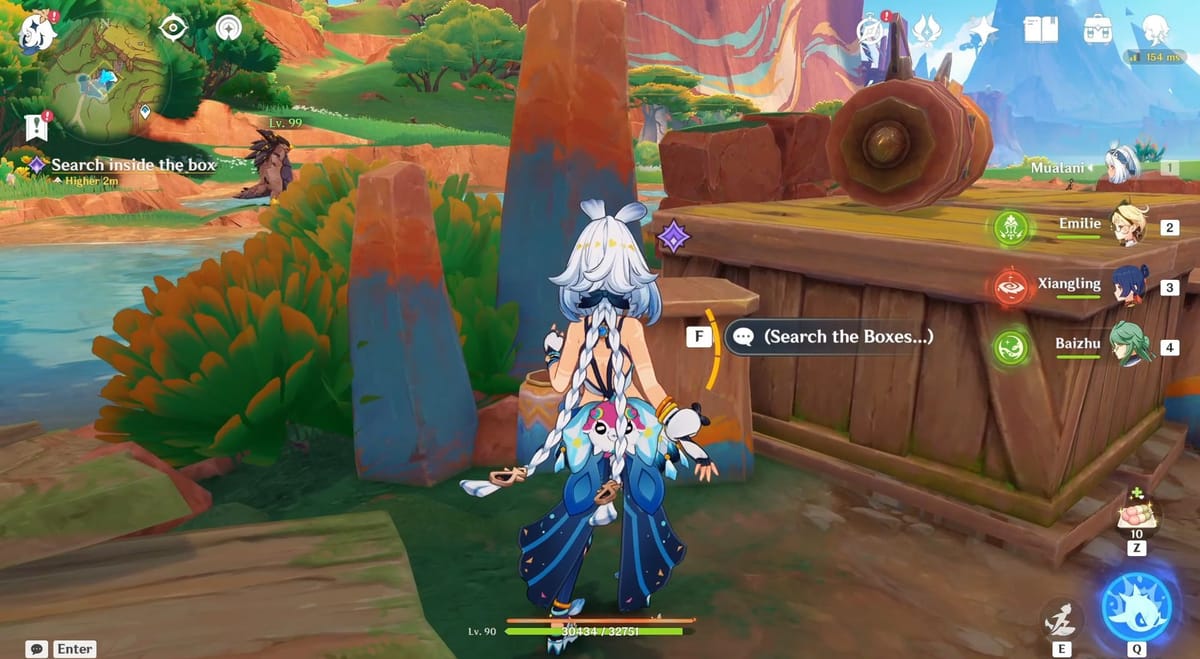 Genshin Impact Tending to a Tepetlisaurus commission and hidden ...