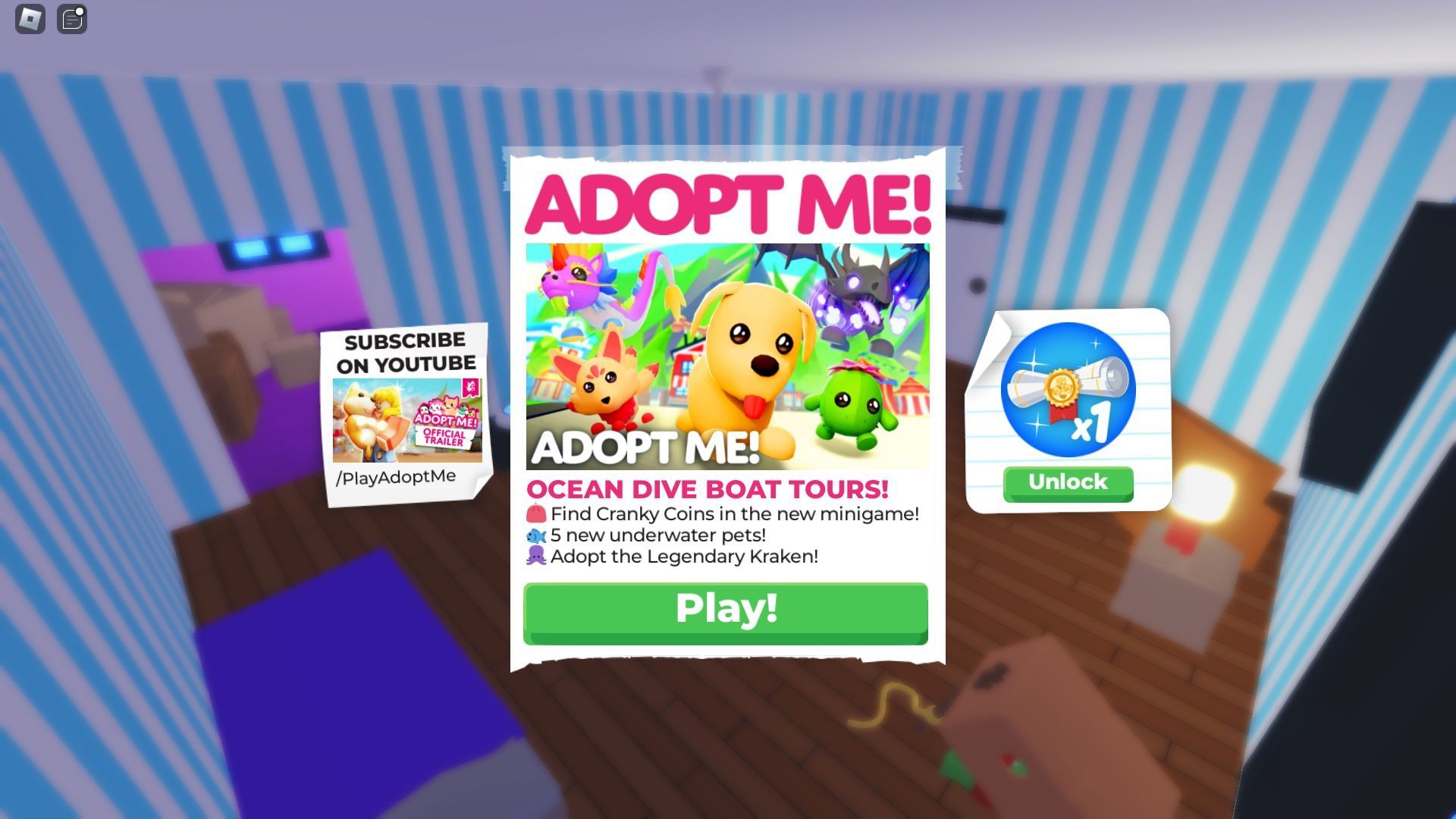 Adopt Me! Ocean Event 2024: Cranky Tours Tim, new pets, and Wishing Well