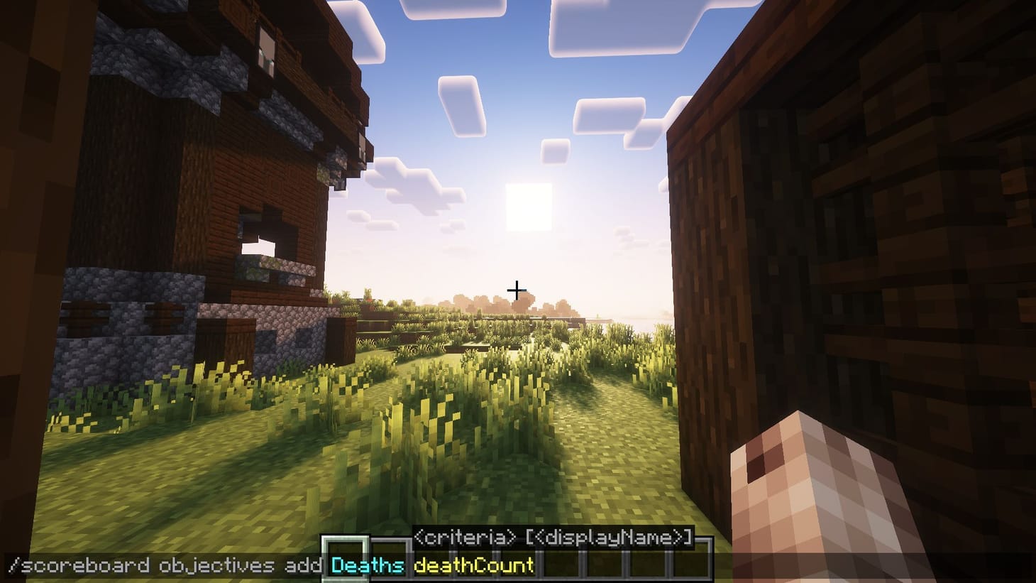 How to add death counter in Minecraft Java