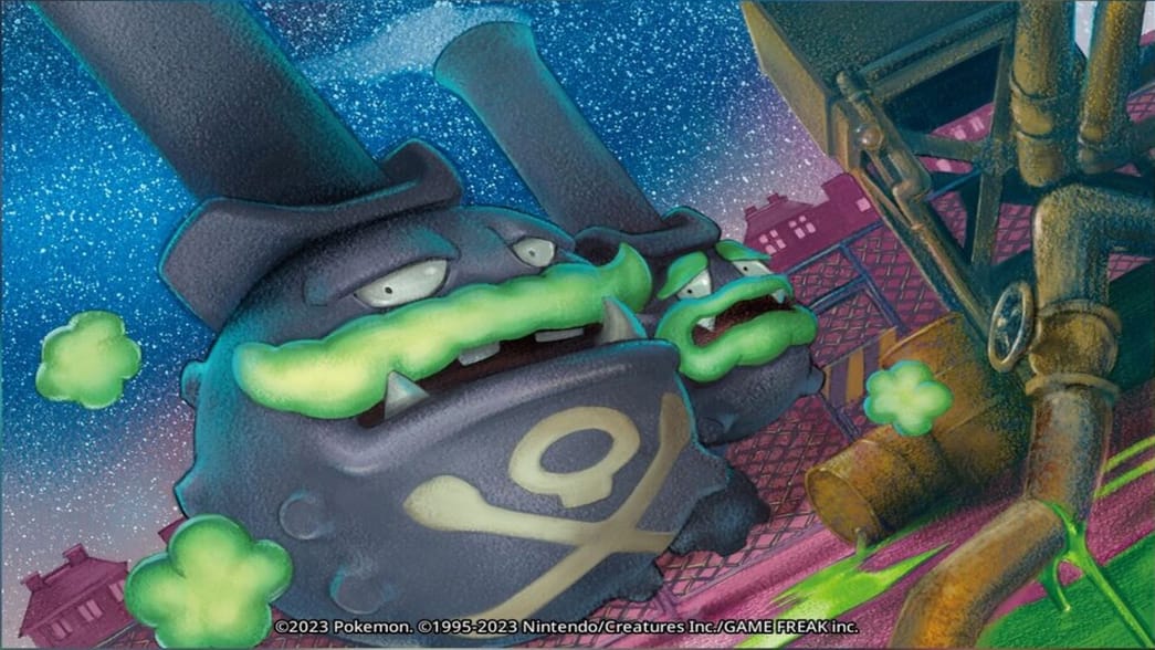 Galarian Weezing in Pokemon Scarlet and Violet VGC Regulation H: Best ...