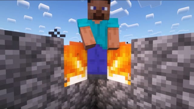 Minecraft fans react to the in-game version of the live-action movie ...