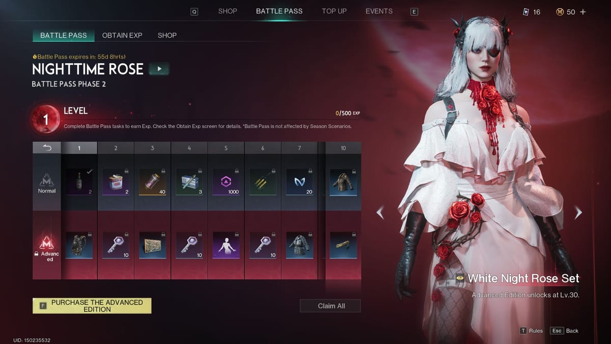 Is the Once Human Battle Pass Advanced (premium) worth purchasing?