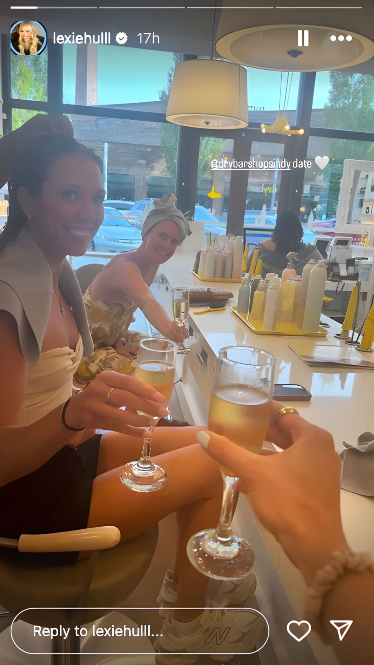 In Photos: Fever's Lexie Hull shows off lightened wavy hairstyle as she ...