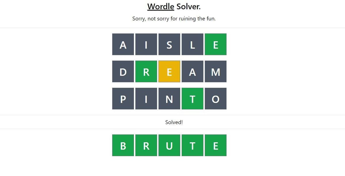 Top 5 Wordle Solver Tools