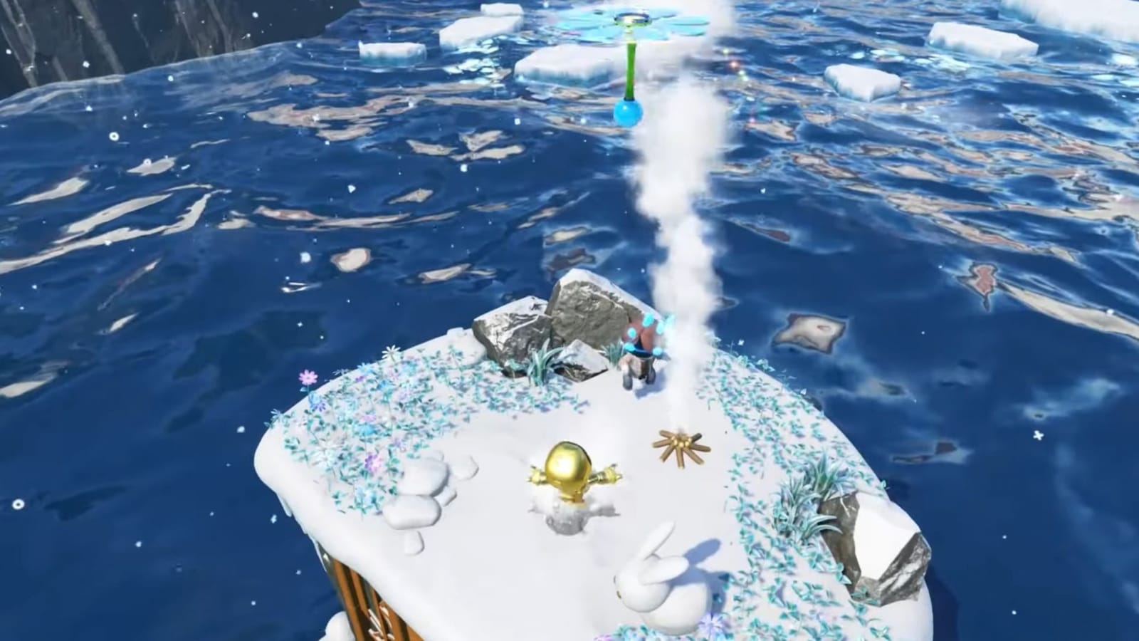 Astro Bot Frozen Meal level walkthrough: All bots and puzzle piece ...