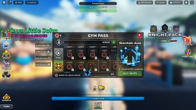 Gym League Update 9 Gym Pass: All Rewards, Premium Price, and More