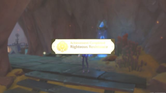 Righteous Resistance achievement: Genshin Impact Righteous Resistance ...
