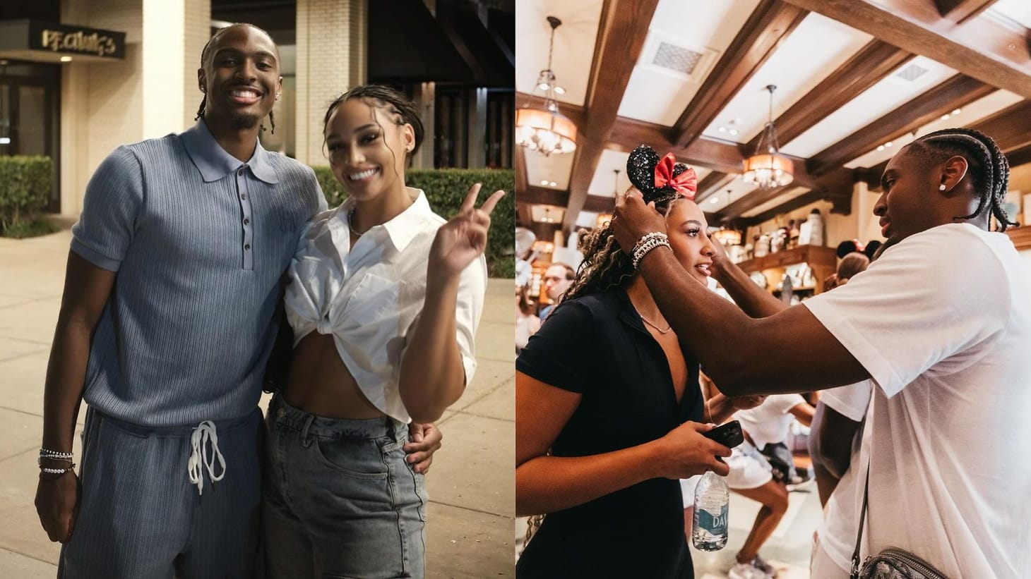PHOTO: Tyrese Maxey and Myra Gordon turn heads in matching outfits ...