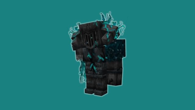 Fan-made Minecraft Warden stuns community with an epic Souls-like design