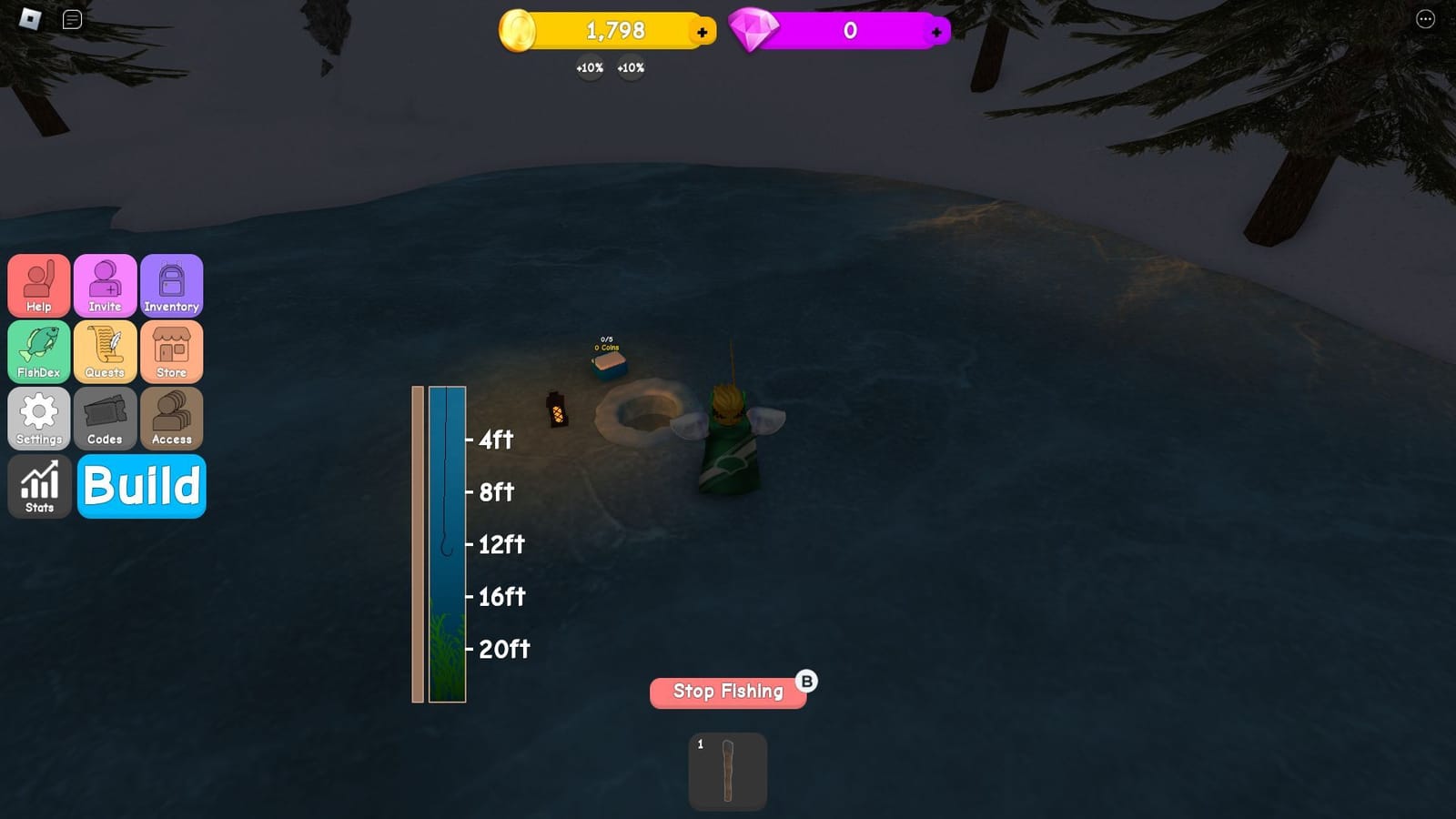 How to play Ice Fishing Simulator