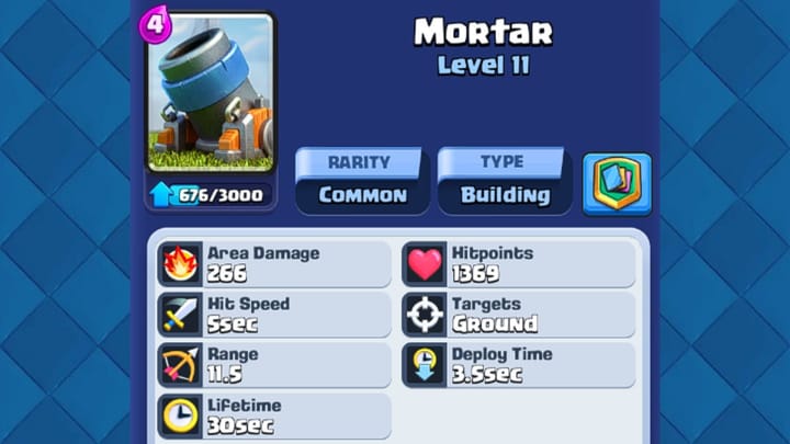 building cards in Clash Royale: All Building Cards in Clash Royale